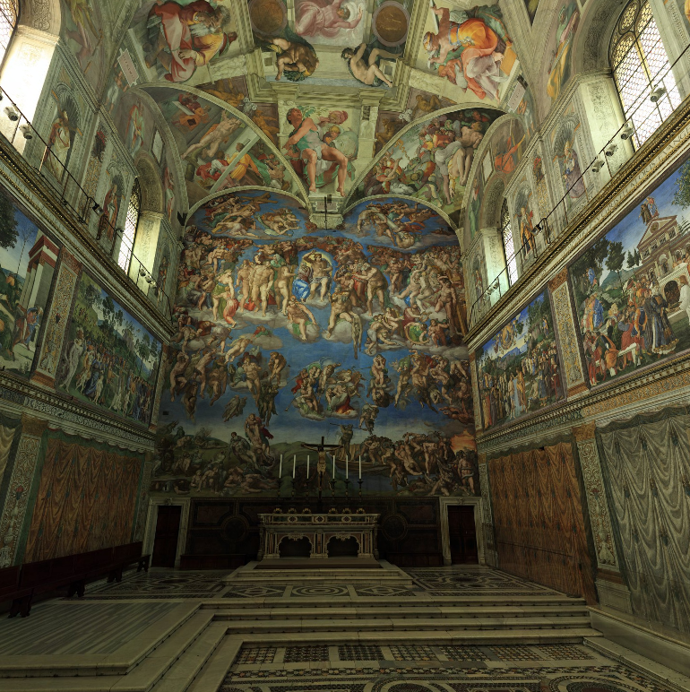 La Chapelle Sixtine en 3D