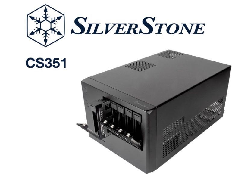 SilverStone CS351, un boitier NAS DIY pour 7 HDD (et 8 SSD)