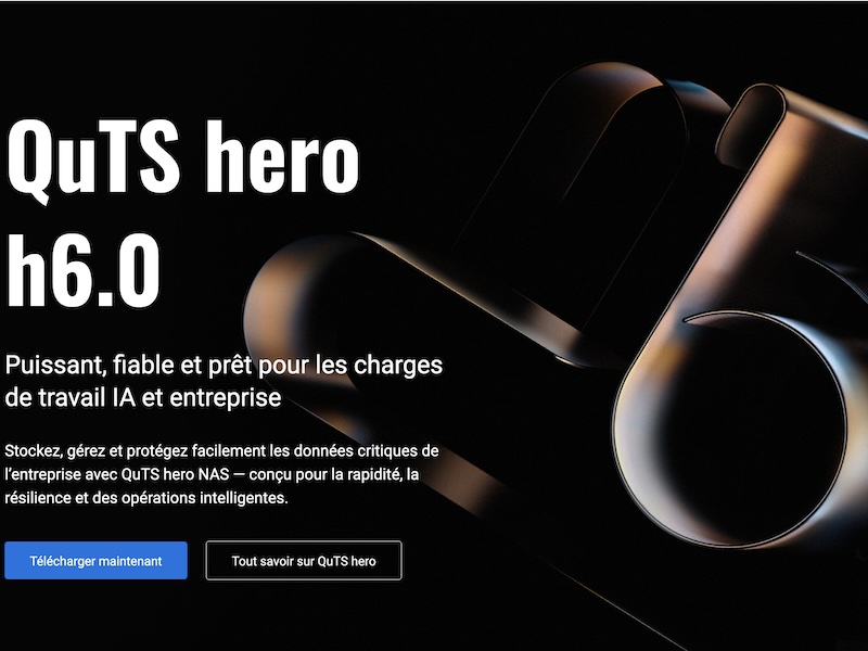 QNAP QuTS hero 6 est disponible : tout ce qu'il faut savoir... - Cachem